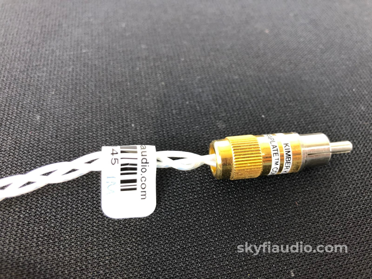 Kimber Kable AGDL Silver Digital Cable - Ultraplate RCA - 1 Meter
