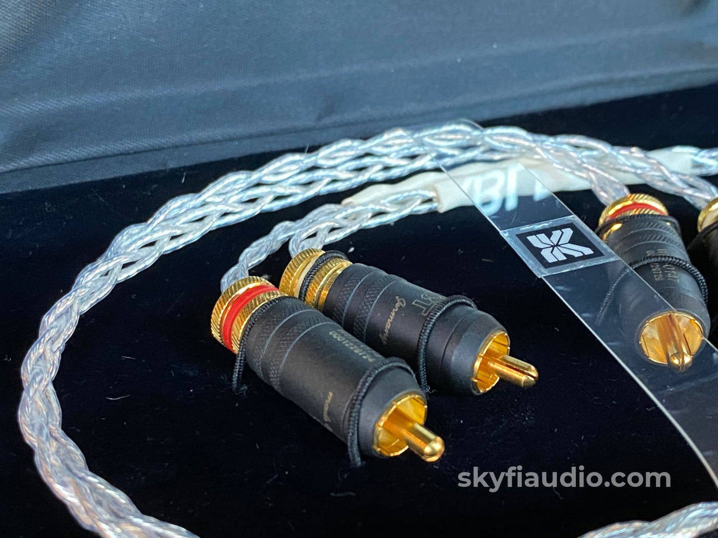 Kimber Kable KCAG RCA Audio Interconnects (Pair) w/WBT - 0.5m