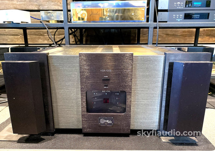 Krell Audio KSA-100S, 100W Class A Without The Heat, USA Muscle!