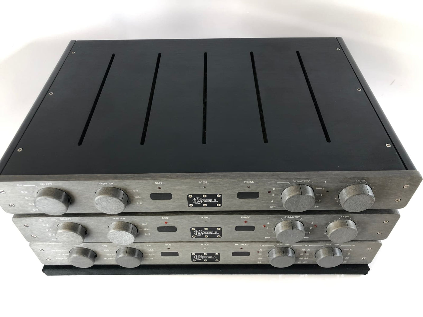 Krell KBL DUAL MONO Preamp Stack with KPA Phono Section - WOW!