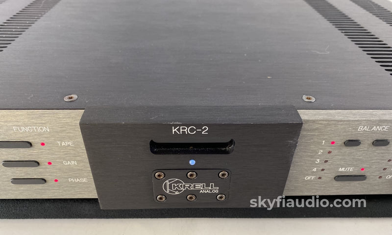 Krell KRC-2 Analog Preamplifier from Krell's Golden Era – SkyFi Audio