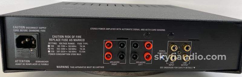 Linn LK140 Amplifier - Made in the UK - 95WPC – SkyFi Audio