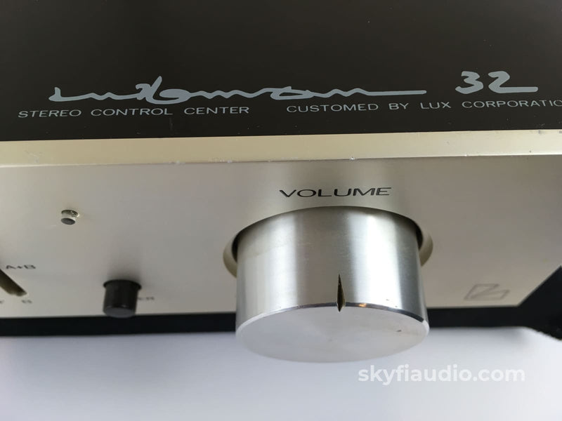 Luxman CL-32 Tube Preamp with 2 Phono Inputs – SkyFi Audio