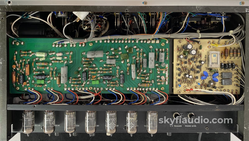 Luxman CL35 MkIII Vintage Tube Preamplifier With Telefunken Tubes ...