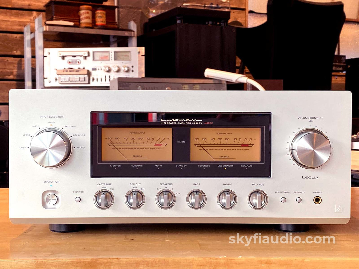 Luxman L-590AXII Integrated Amplifier from Japan - CLASS A