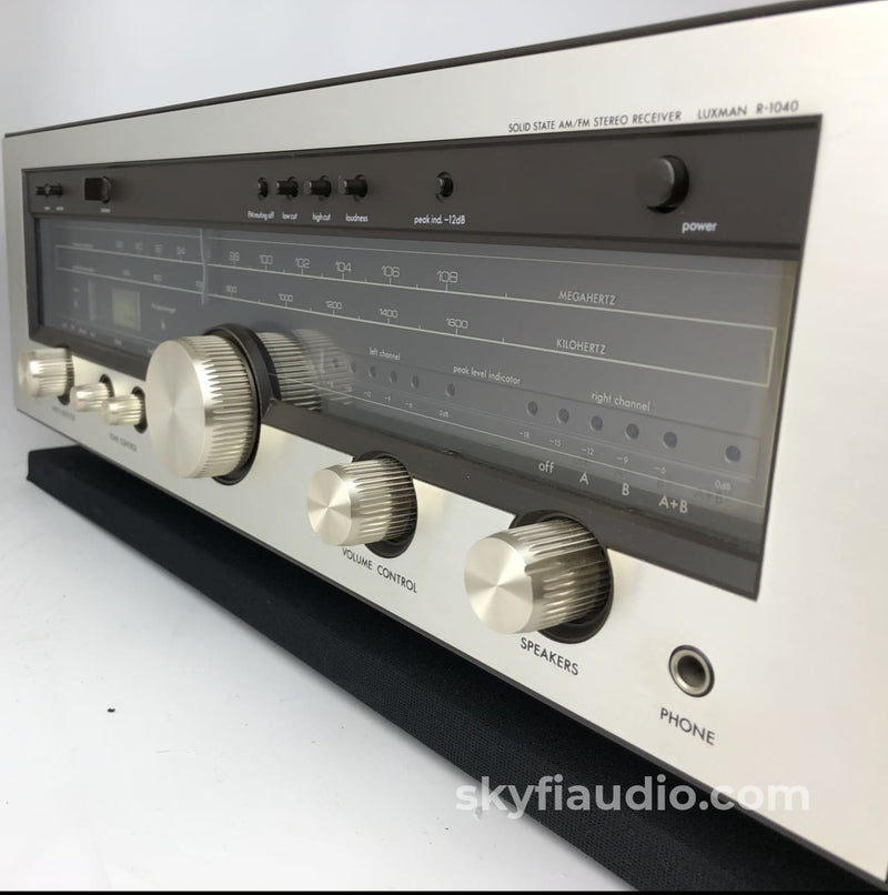 Luxman R-1040 Vintage Receiver from the 70's – SkyFi Audio