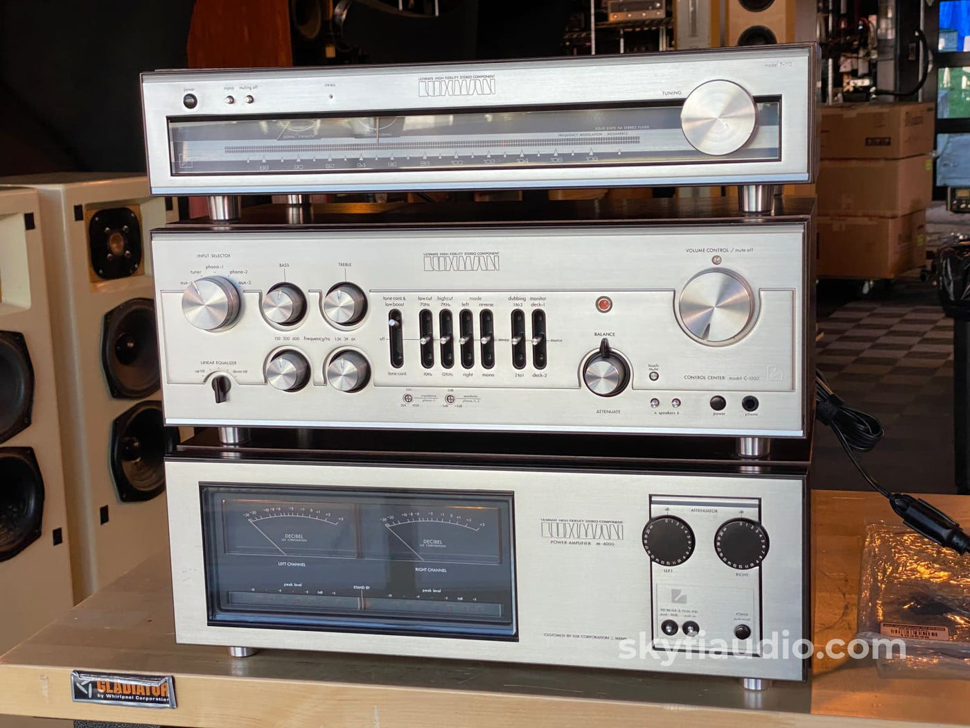 Luxman Vintage Stereo System - Amp, Preamp, and Tuner