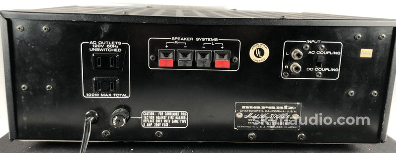 Marantz 300DC Solid State Power Amplifier - Mint and Rare Collector Pi ...