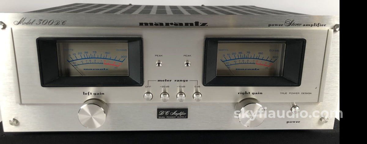 Marantz 300DC Solid State Power Amplifier - Mint and Rare Collector Pi