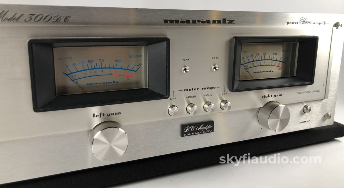 Marantz 300DC Solid State Power Amplifier - Mint and Rare Collector Pi