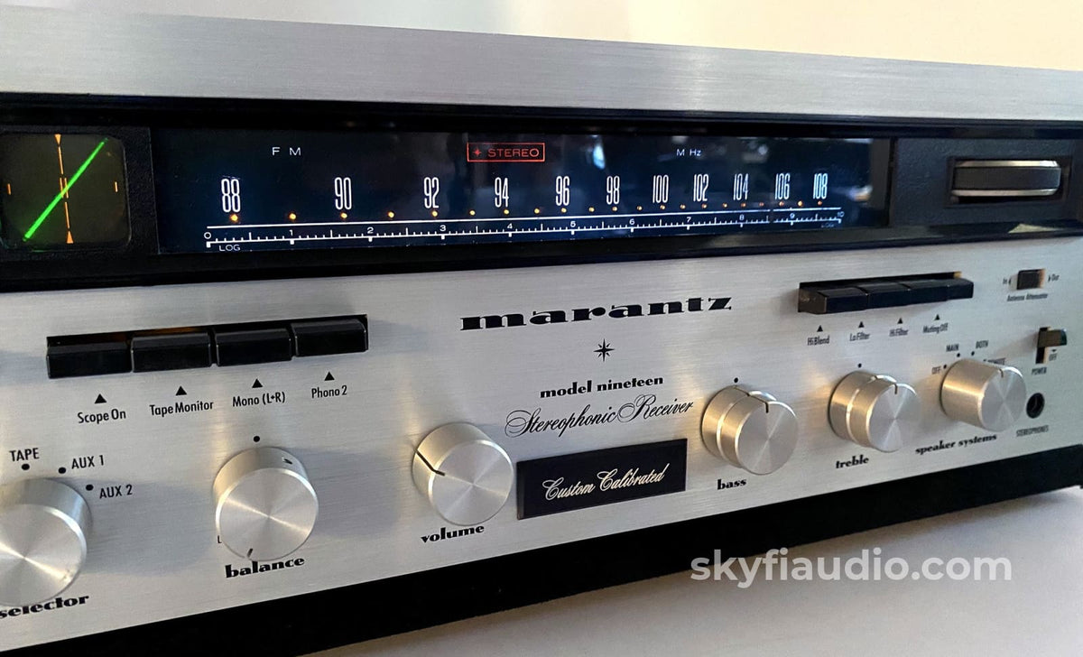 Marantz Model 19 Stereophonic Receiver With Scope - Super Minty - One
