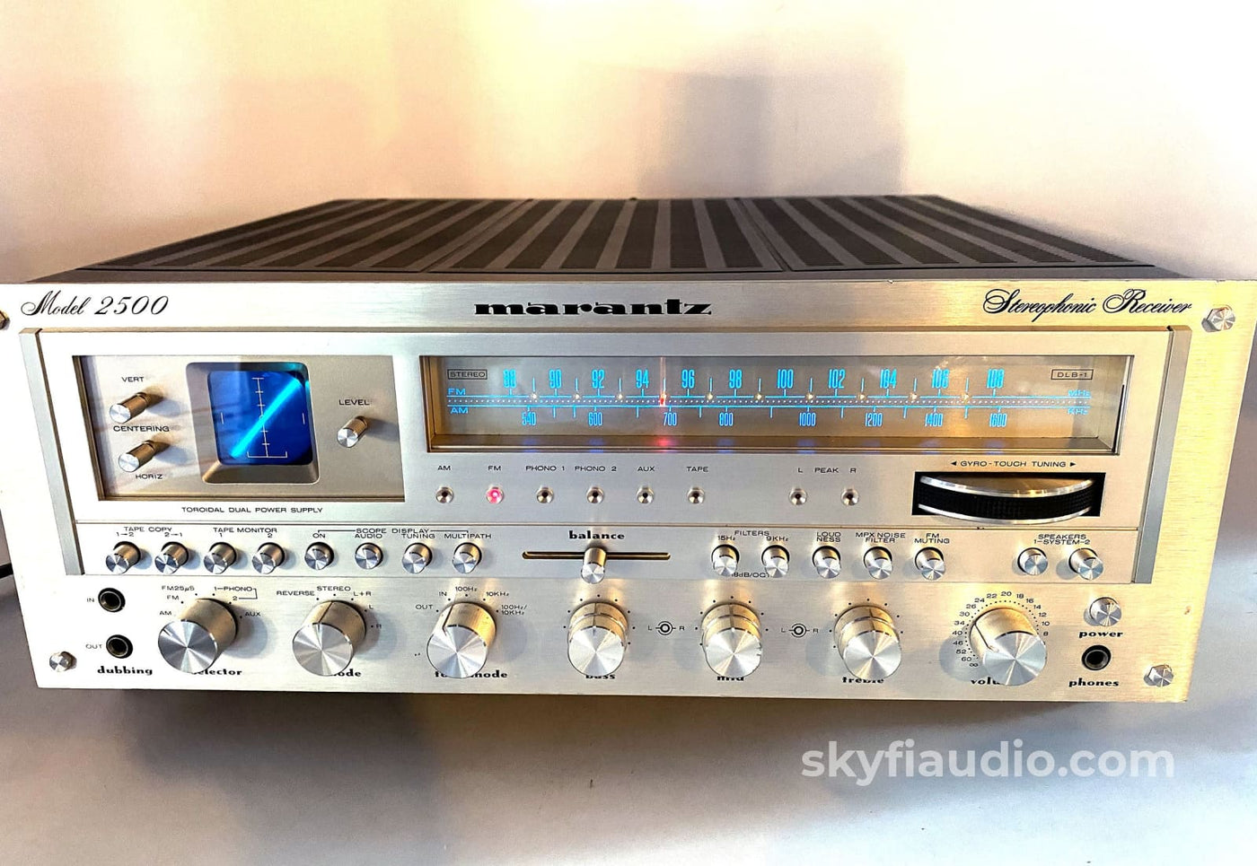 Marantz Model 2500 Flagship Vintage Stereo Receiver - Full Blown Resto