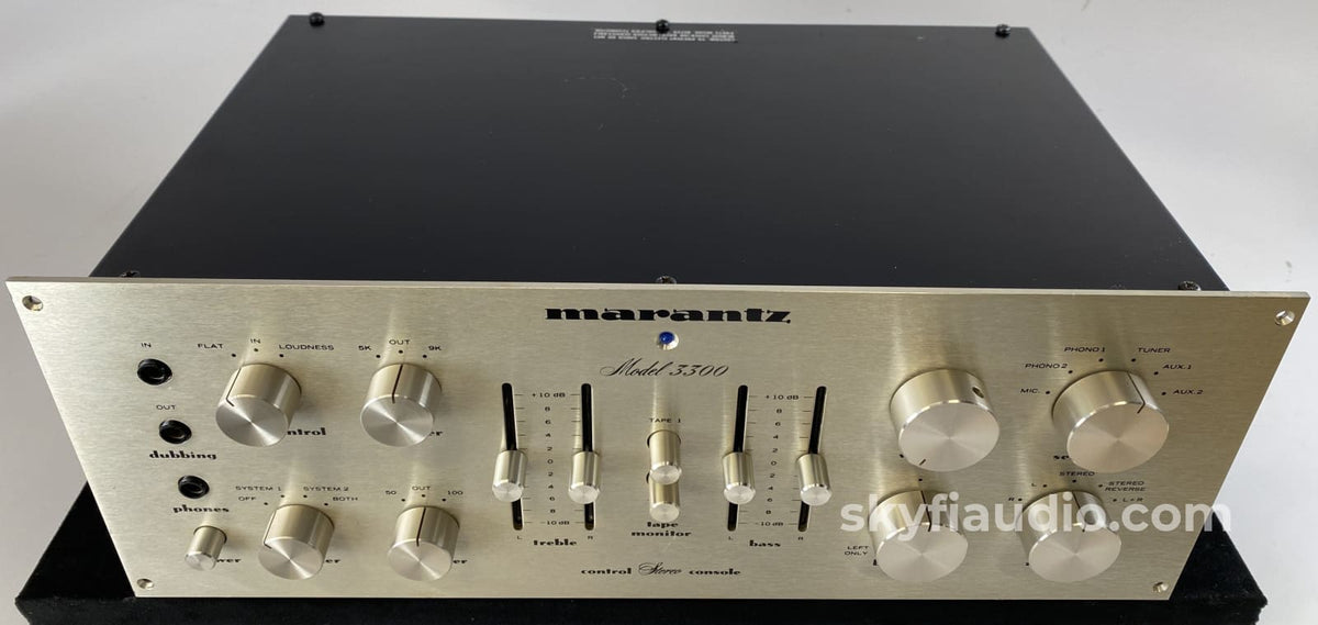 Marantz Model 3300 Preamplifier - "Stereophonic Control Console" from