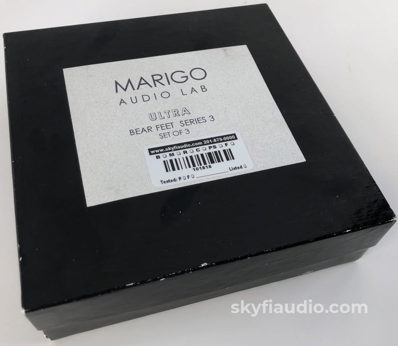 Marigo Audio Lab - Ultra Bear Feet Series 3 Isolation Platforms – SkyFi ...