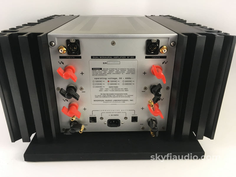 Mark Levinson No.331 Solid State Amplifier – SkyFi Audio