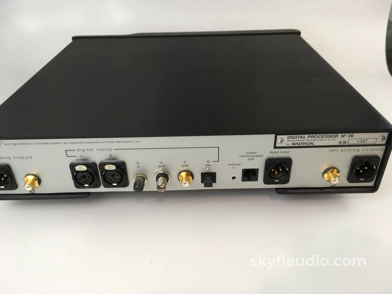 Mark Levinson No.36 Digital Processor (DAC) – SkyFi Audio