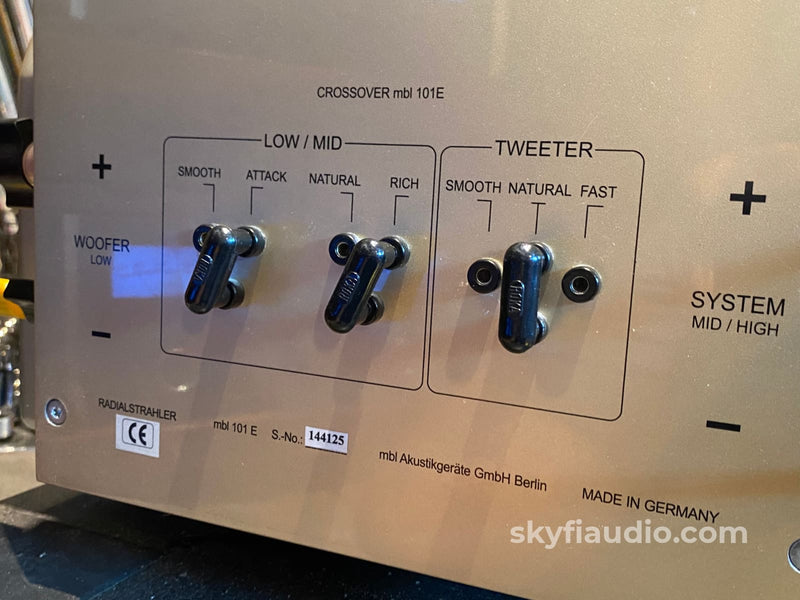 MBL 101E Radialstrahler Speakers - Legendary! – SkyFi Audio