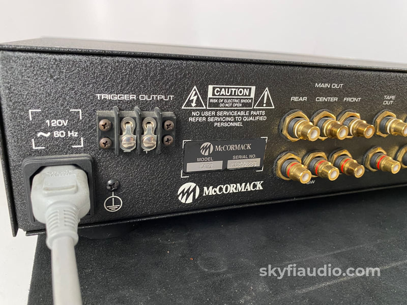 McCormack MAP-1 Analog Multi-Channel Preamplifier – SkyFi Audio