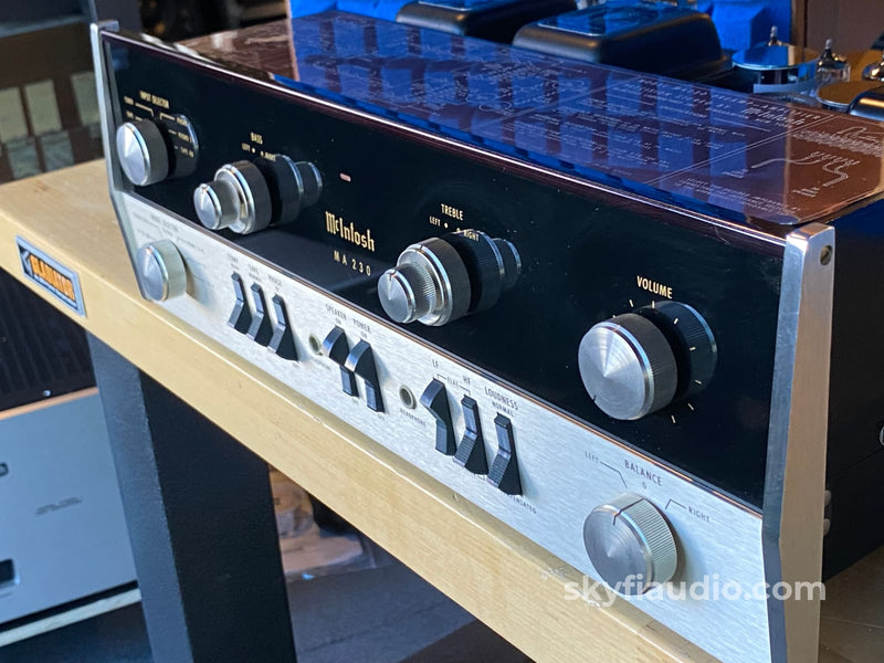 McIntosh MA230 Tube Integrated Amplifier - SKYFI RESTORED – SkyFi Audio