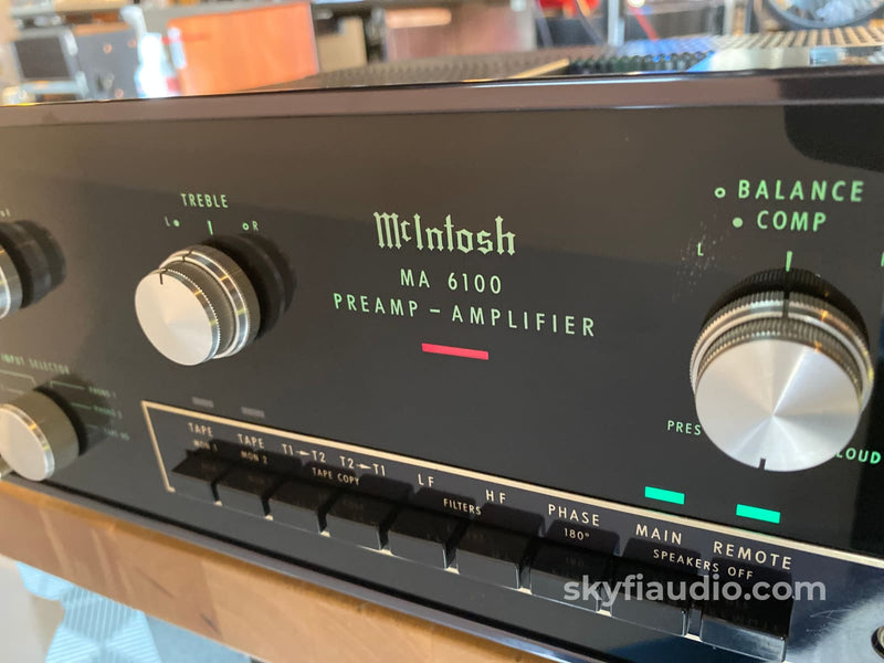 McIntosh MA6100 Vintage Integrated Amplifier - Serviced