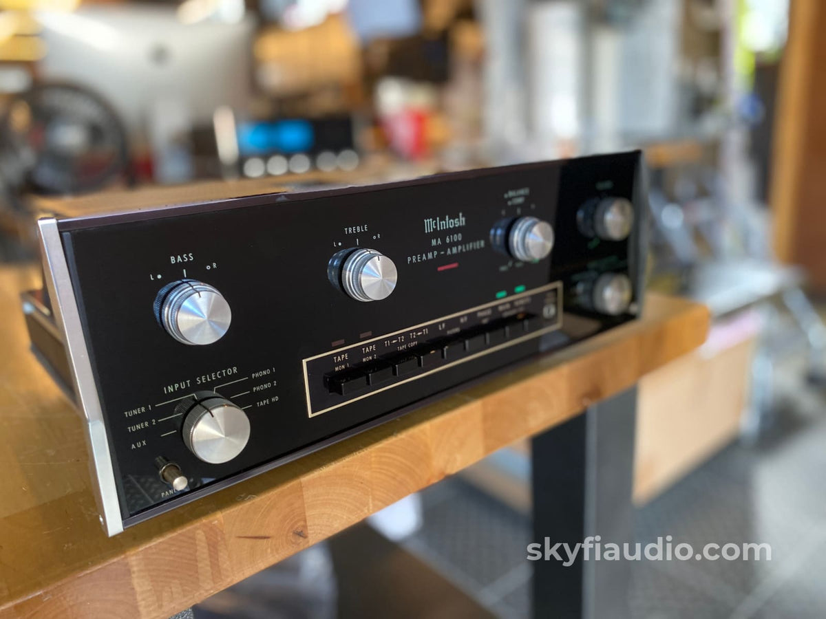 McIntosh MA6100 Vintage Integrated Amplifier - Serviced