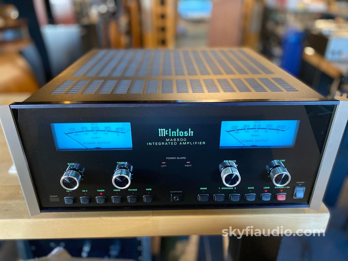 McIntosh MA6500 Integrated Amplifier - All Analog