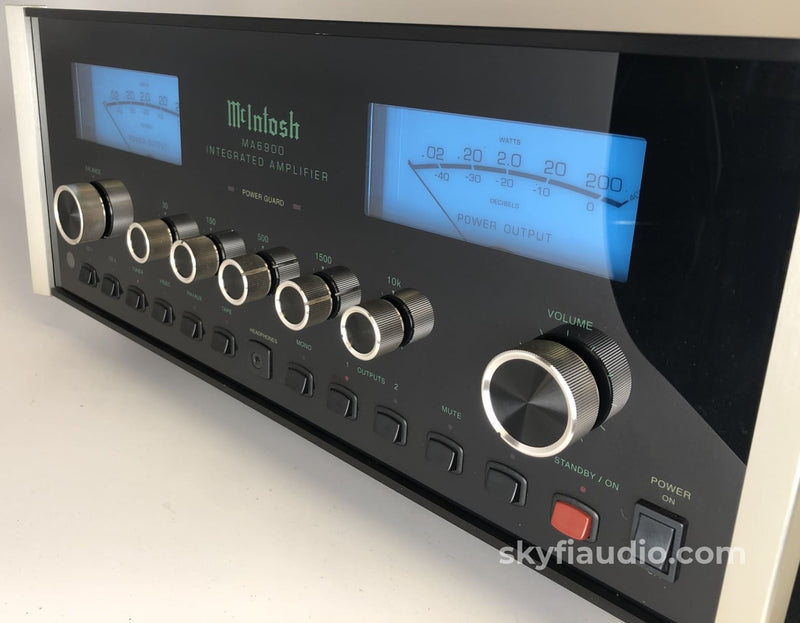 McIntosh MA6900 Integrated Amplifier - All Analog! Built In Phono ...