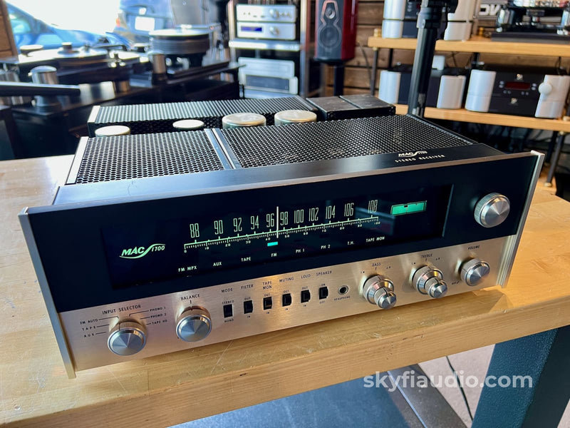 McIntosh MAC1700 Vintage Tube/Transistor Receiver – SkyFi Audio