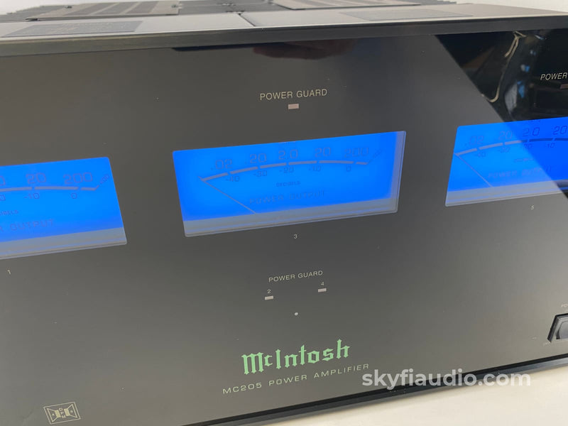 McIntosh MC205 5-Channel Home Theater Amplifier, Complete Set – SkyFi Audio
