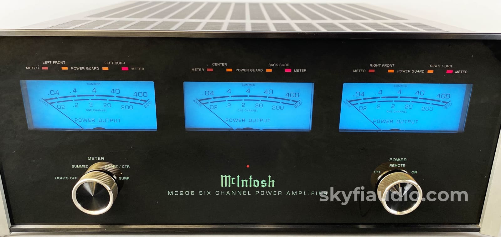 McIntosh MC206 - 6 Channel Audiophile Power Amplifier - 120W x 6!