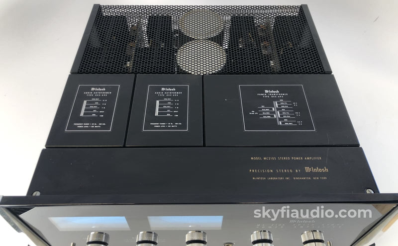 McIntosh MC2105 Solid State Vintage Amplifier - RESTORED and UPGRADED ...