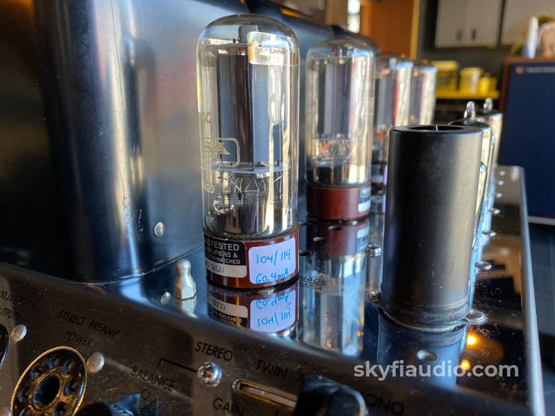 McIntosh MC240 Vintage Tube Amplifier – SkyFi Audio