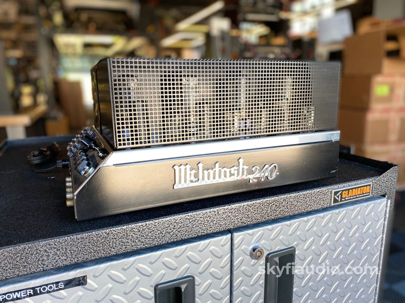 McIntosh MC240 Vintage Tube Amplifier – SkyFi Audio