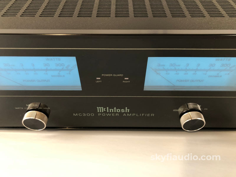 McIntosh MC300 Solid State Stereo Amplifier - 300W! – SkyFi Audio