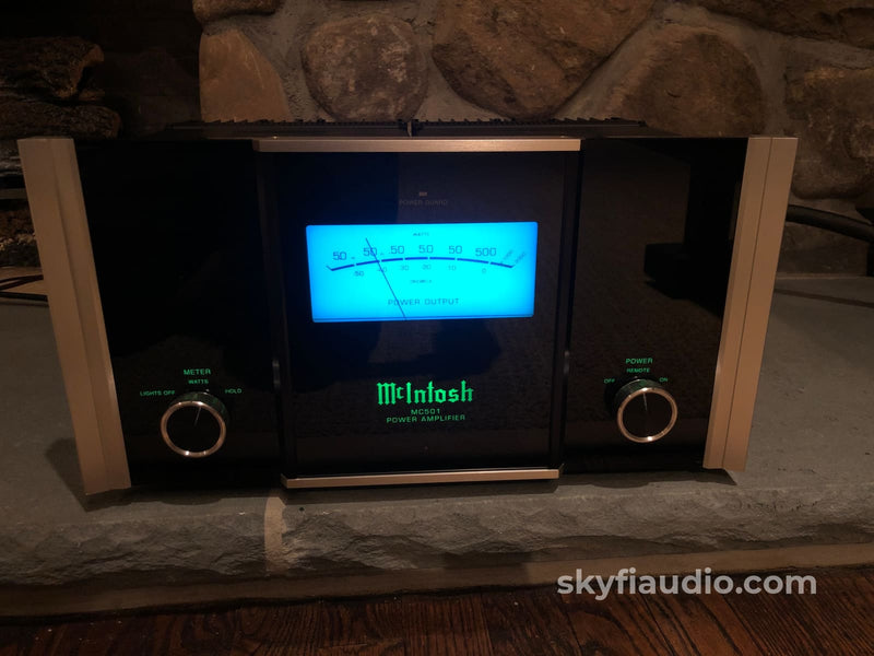 McIntosh MC501 Monoblock Amplifiers 500W! Includes McIntosh Boxes ...