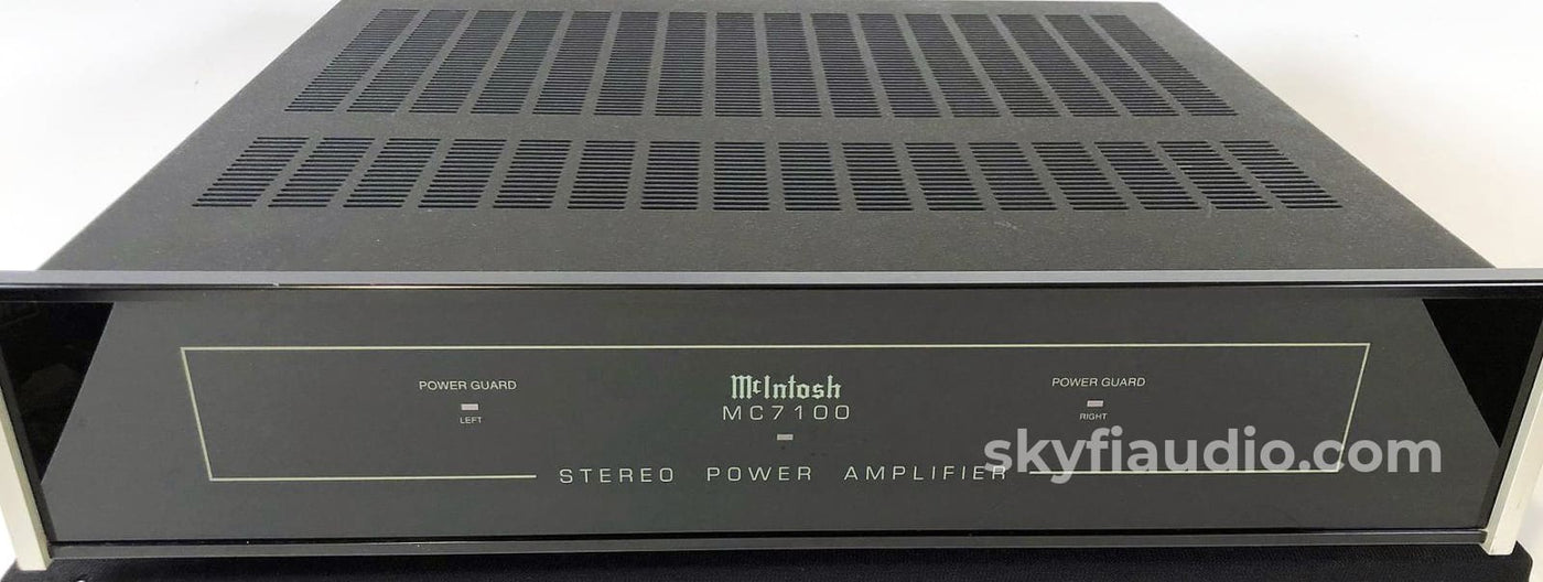 McIntosh MC7100 Compact Amplifier - Solid State Powerhouse