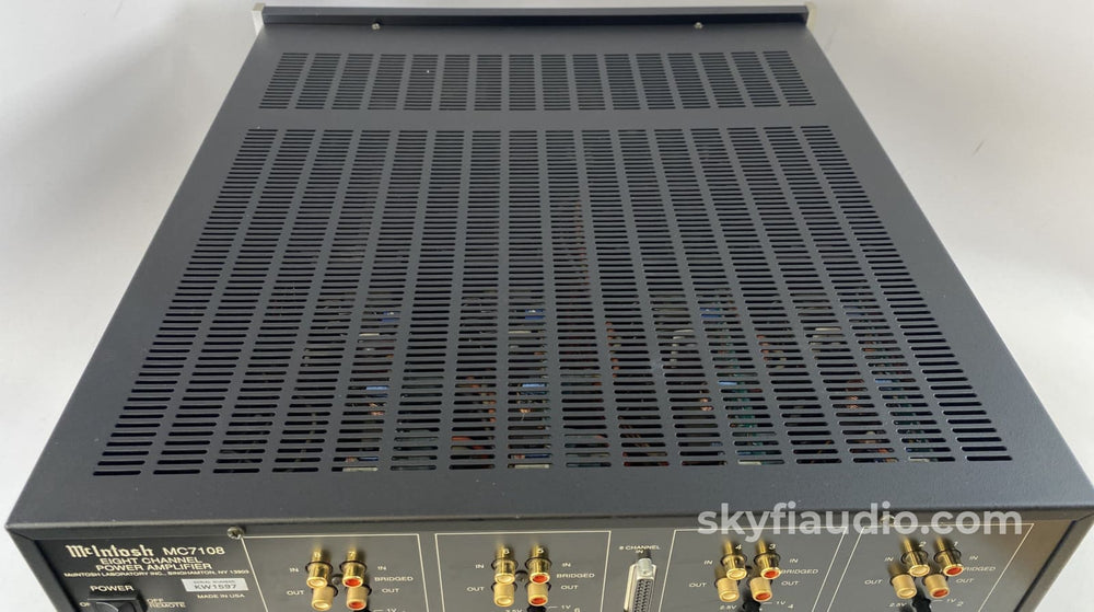 McIntosh MC7108 - 8 Channel Amplifier - Configurable and Near Mint