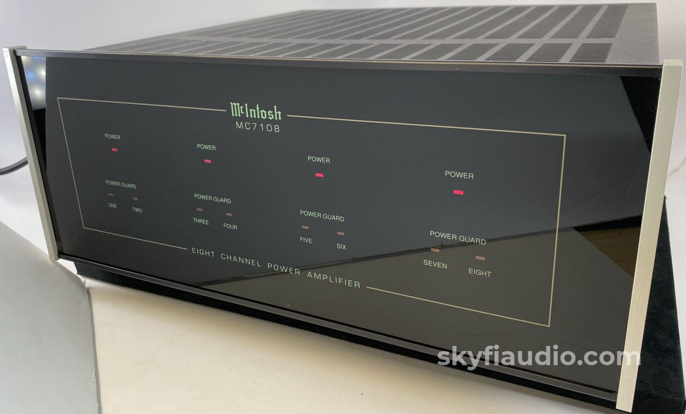 McIntosh MC7108 - 8 Channel Amplifier - Configurable and Near Mint