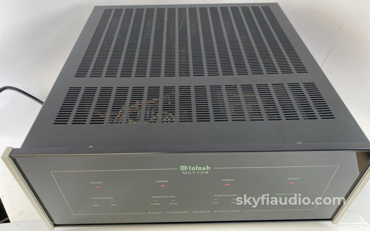 McIntosh MC7108 - 8 Channel Amplifier - Configurable and Near Mint