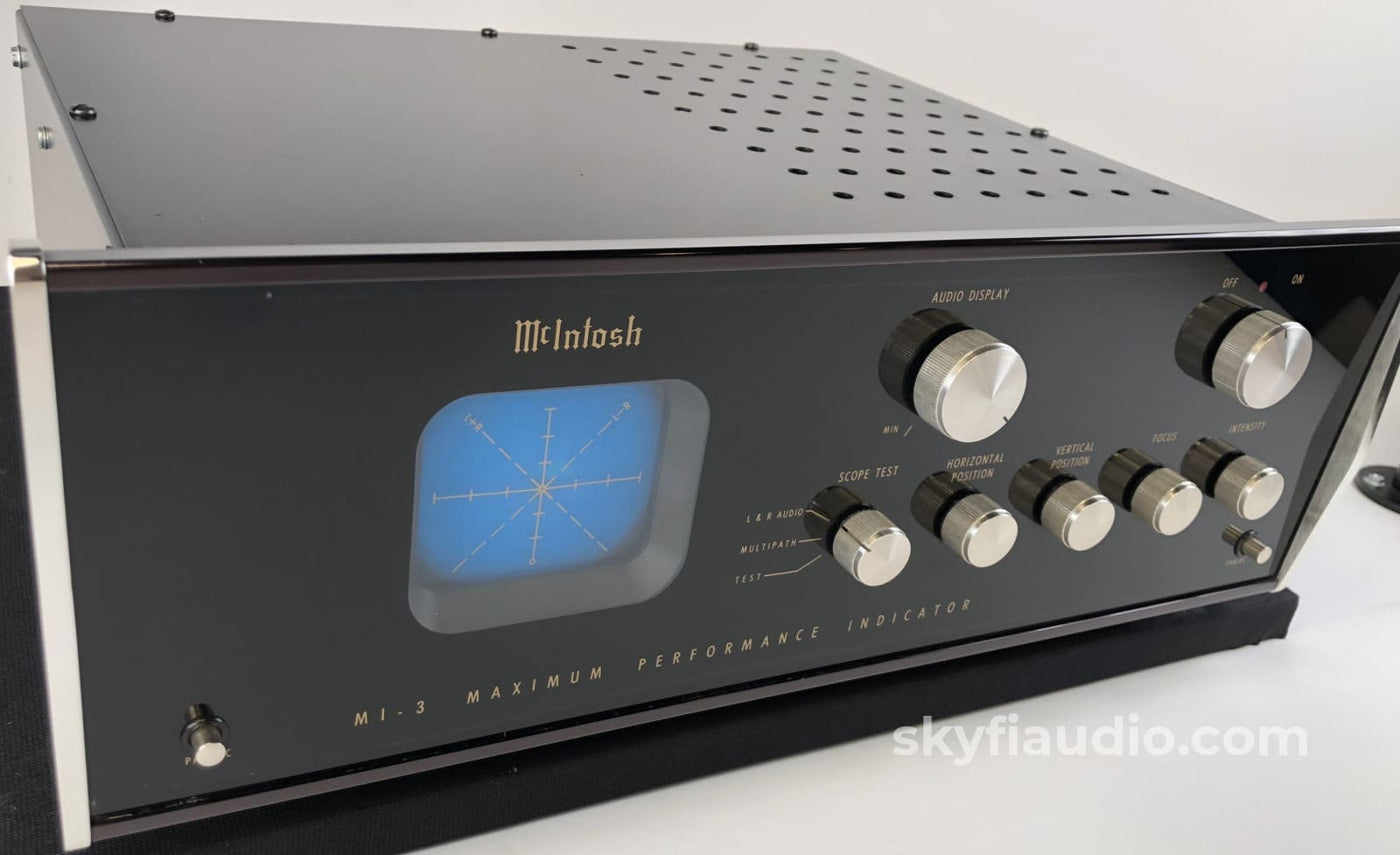 McIntosh MI-3 Tuner Maximum Performance Indicator