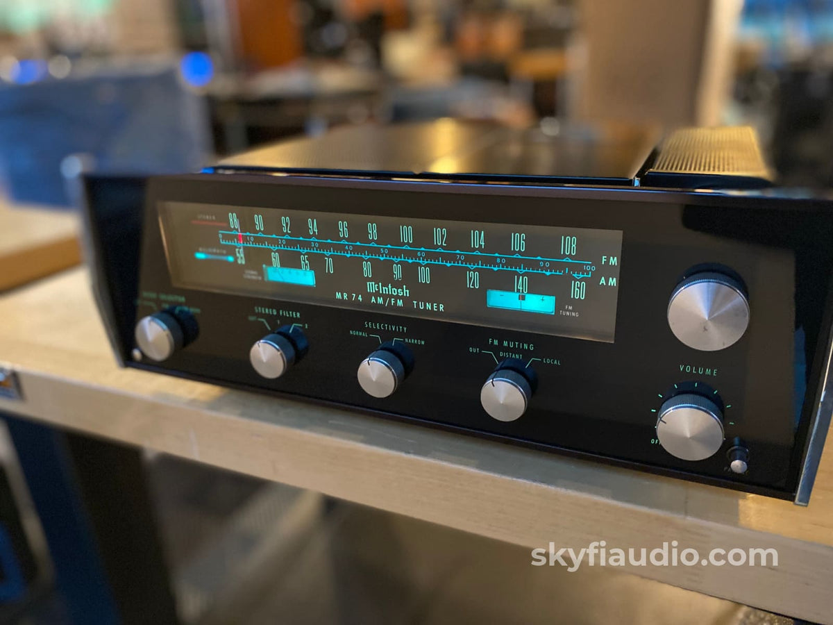 McIntosh MR-74 Vintage AM/FM Tuner - New Glass