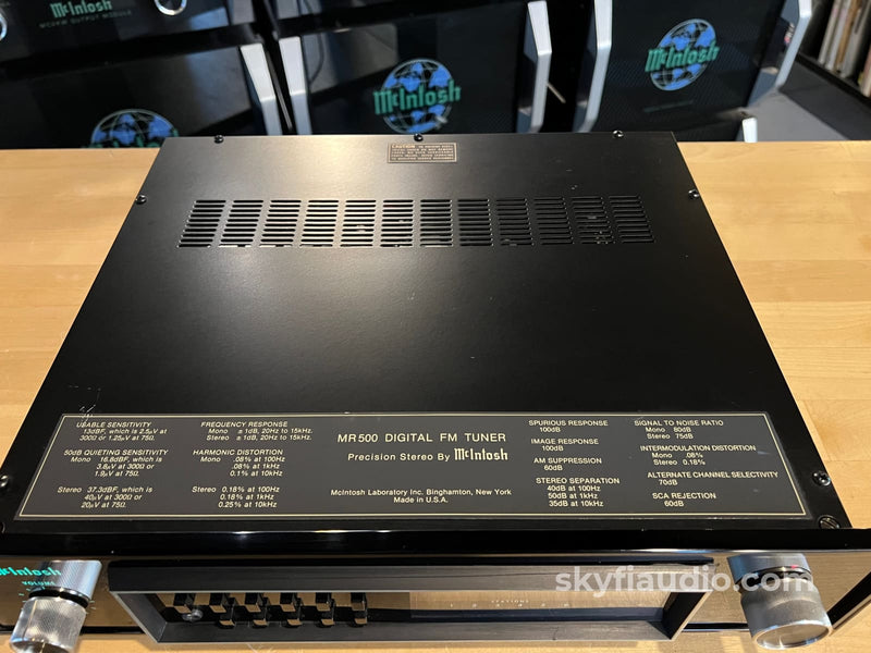 McIntosh MR500 Vintage FM Tuner - Serviced – SkyFi Audio