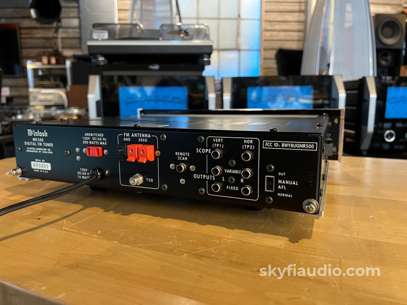 McIntosh MR500 Vintage FM Tuner - Serviced – SkyFi Audio