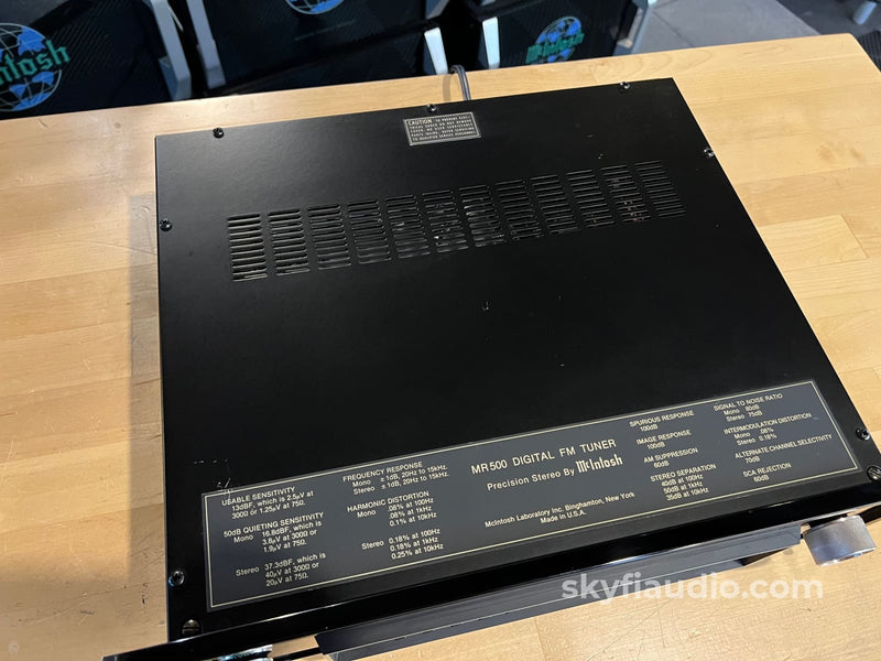 McIntosh MR500 Vintage FM Tuner - Serviced – SkyFi Audio