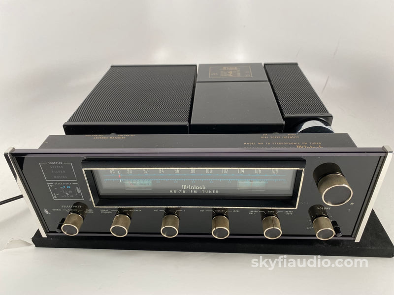 McIntosh MR78 Analog Tuner - The Best from McIntosh – SkyFi Audio