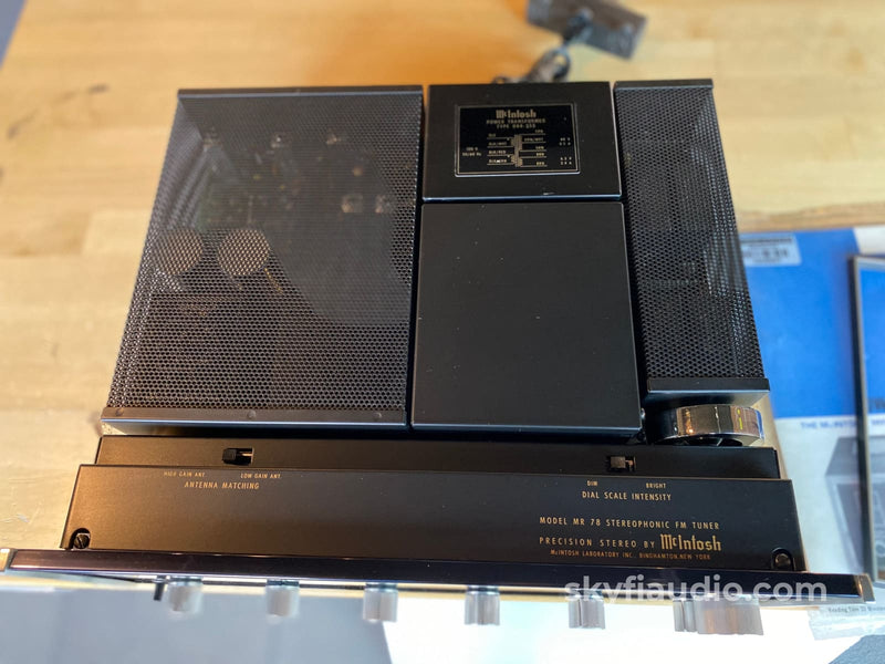McIntosh MR78 Analog Tuner - The Best from McIntosh – SkyFi Audio