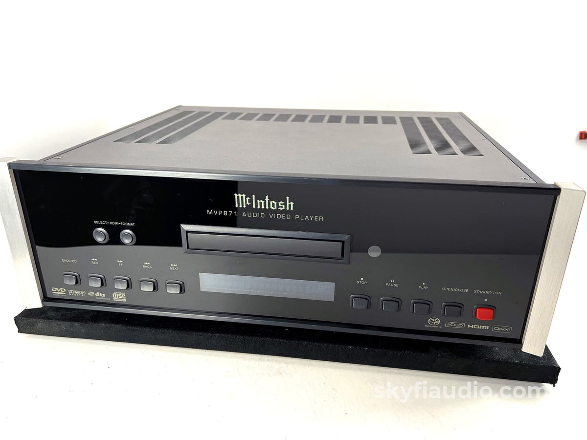 McIntosh MVP871 CD Player - New Laser and Modified for Redbook CD's