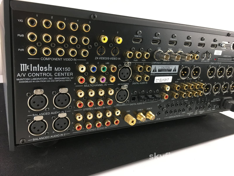 McIntosh MX-150 Flagship Theater Processor – SkyFi Audio