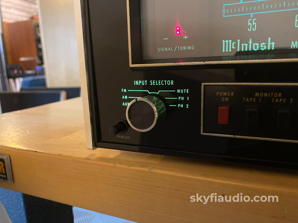 McIntosh MX117 Stereo Tuner Preamp - Serviced and Gorgeous w/Original