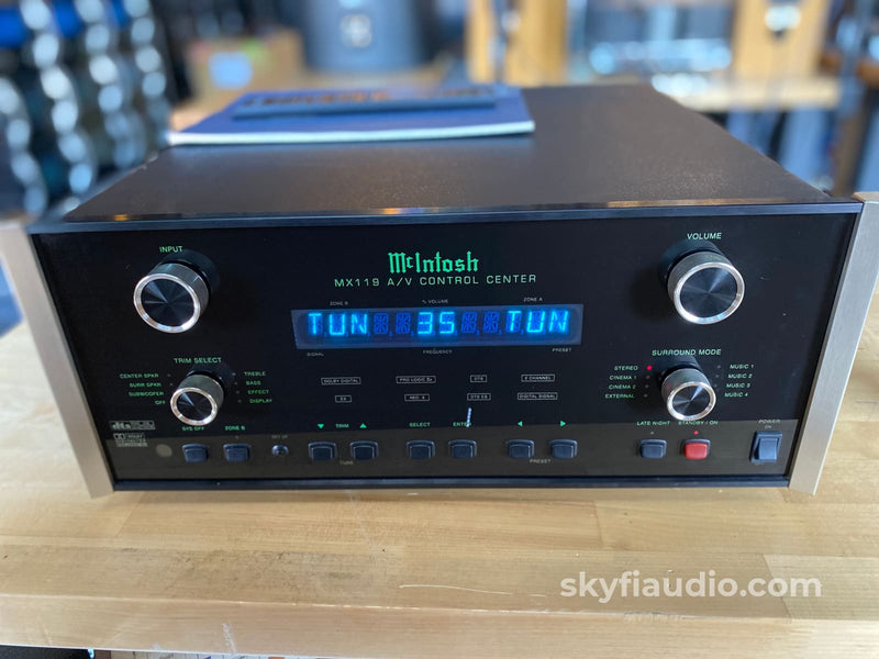 Mcintosh MX119 Home Theater Processor and Preamplifier